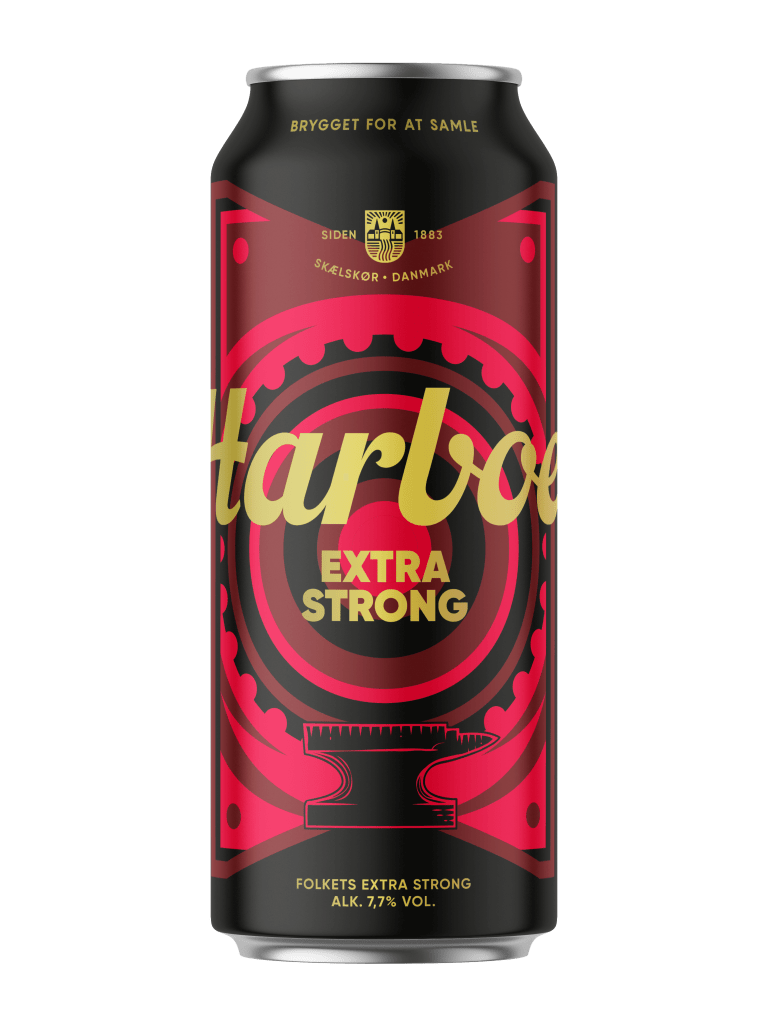 Harboe Extra Strong / Bjørne Bryg 50 cl. 18 st. - Drive in Bottleshop